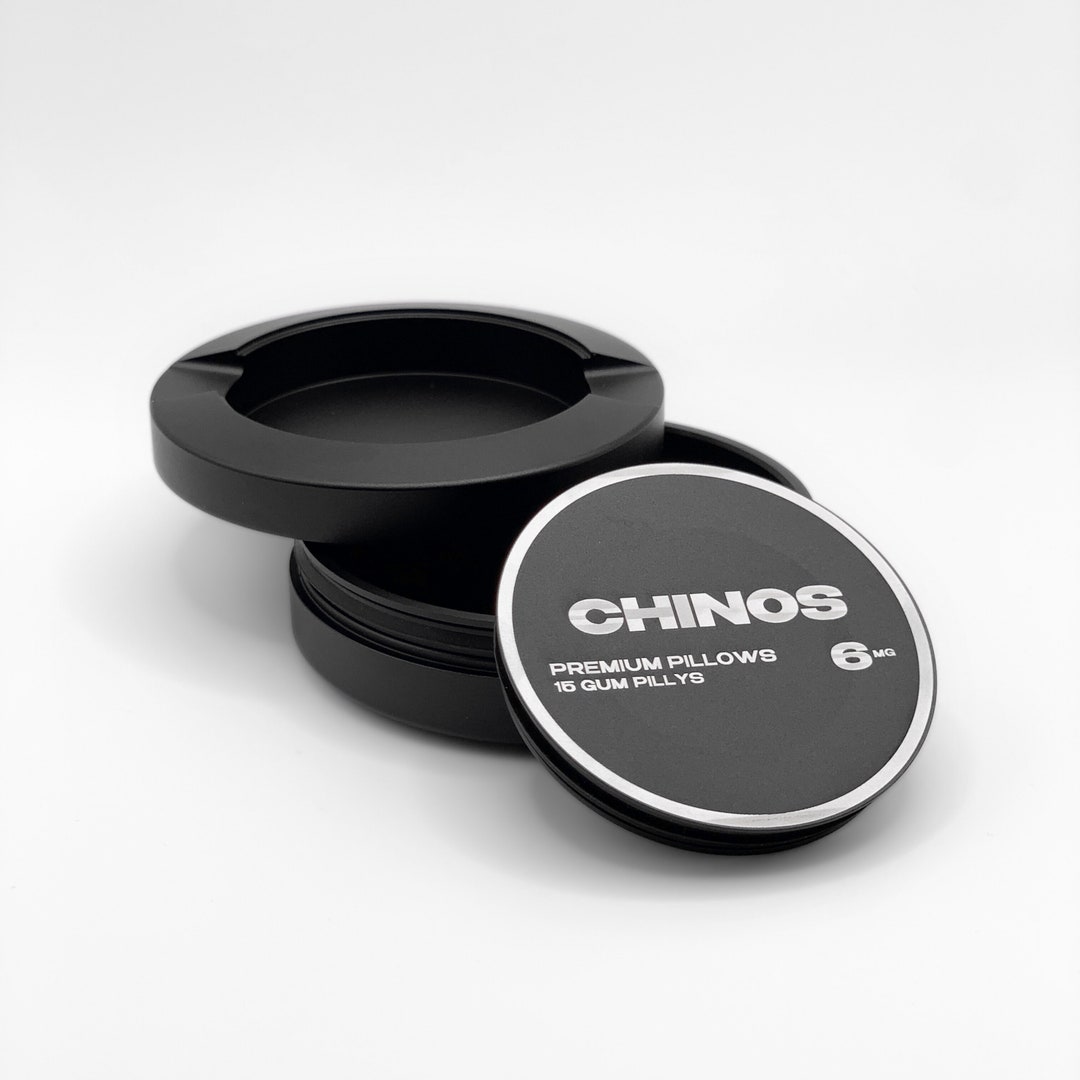 CHINOS: Metal Snus Can, Metal Can for Zyn Pouches, Snus Holder, Snus ...