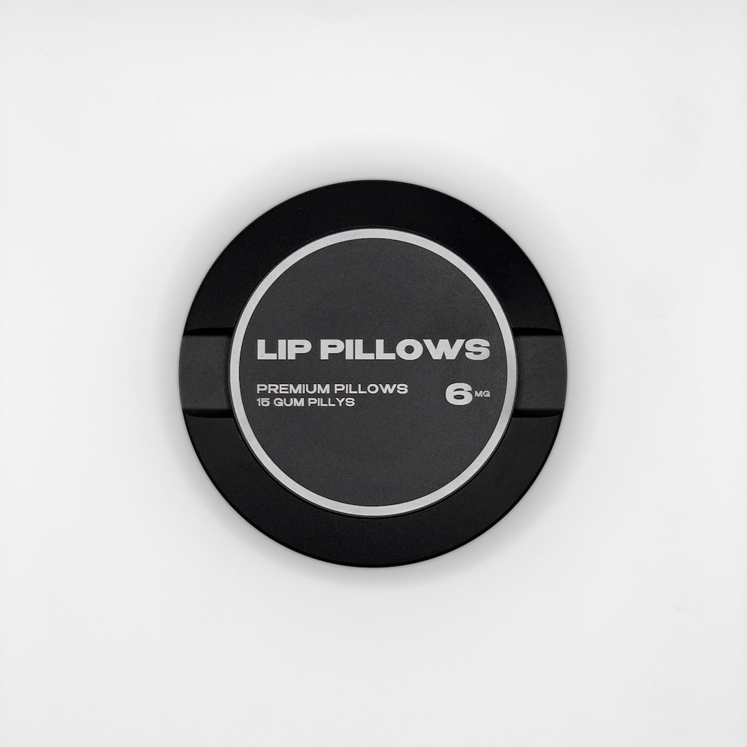 LIP PILLOWS: Metal Snus Can for Zyn, Velo, Rogue, or Lucy Pouches, Snus ...
