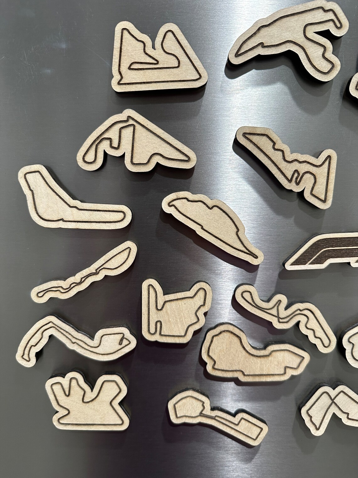 2024 F1 Race Track Motorsport Circuit Fridge Magnets Minimalistic - Etsy