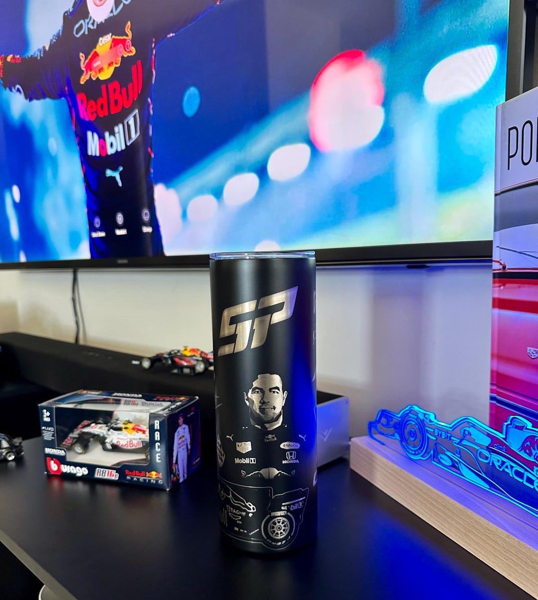 Formula 1 Insulated Tumbler Inspired by Sergio Checo Perez Cup 20oz-f1 ...