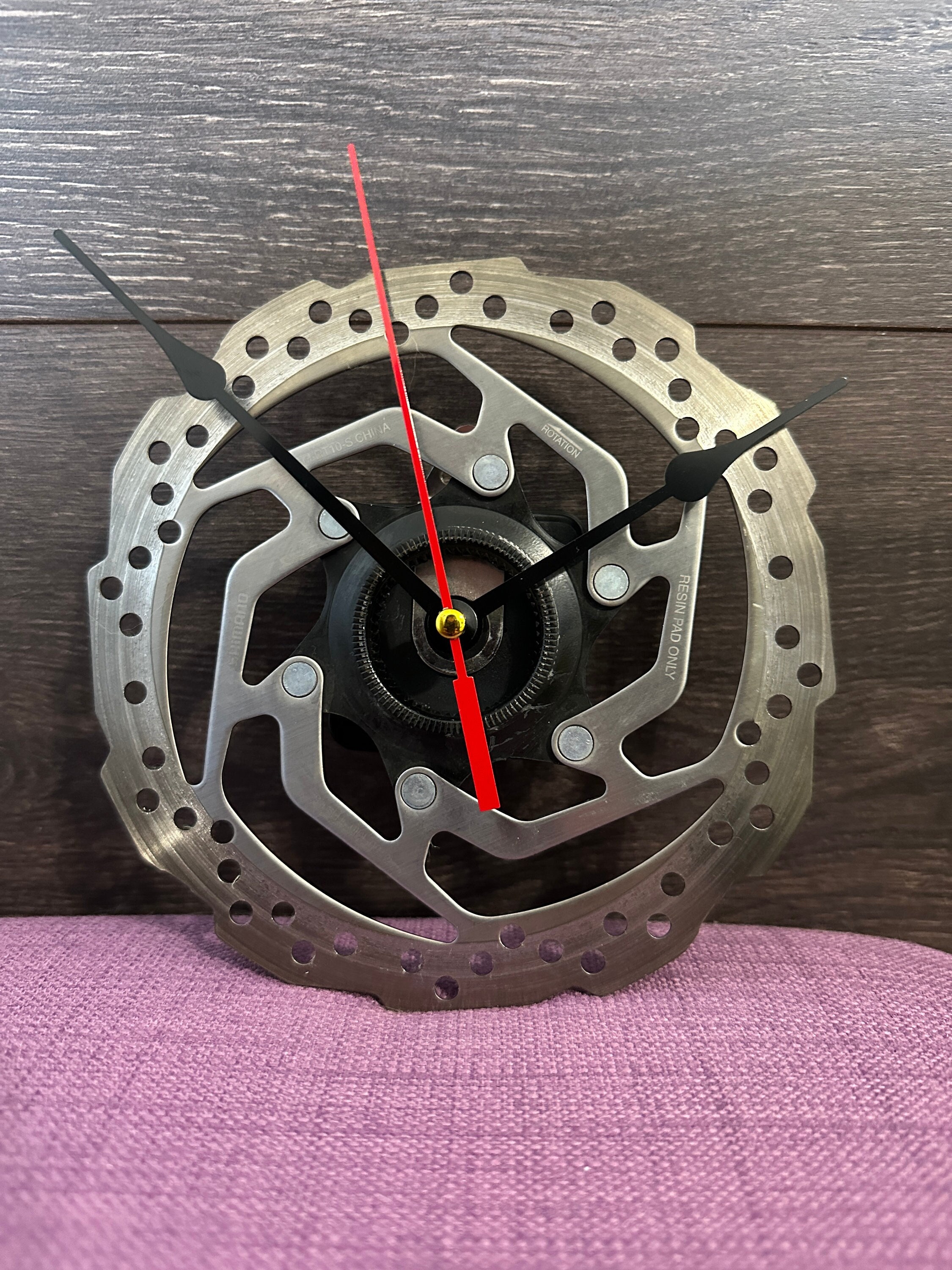 Bike Clock for the Wall, Bike Disc Clock, Crank Set Clock - Etsy