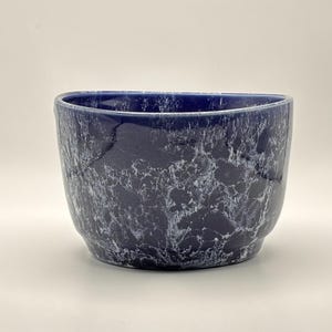 Blue marble Oblong Bowl - Etsy