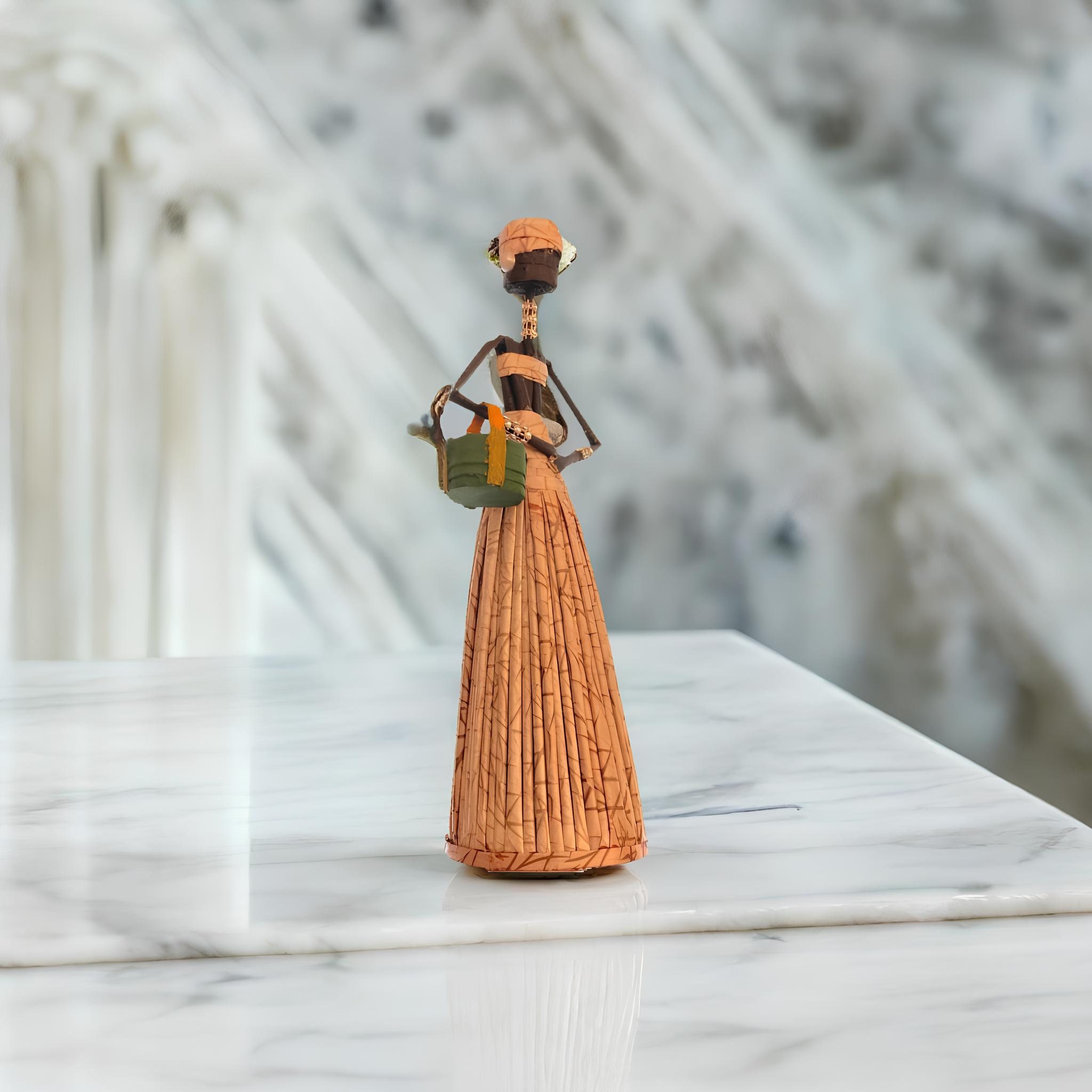 Handmade Art: African Woman Figurine - Etsy