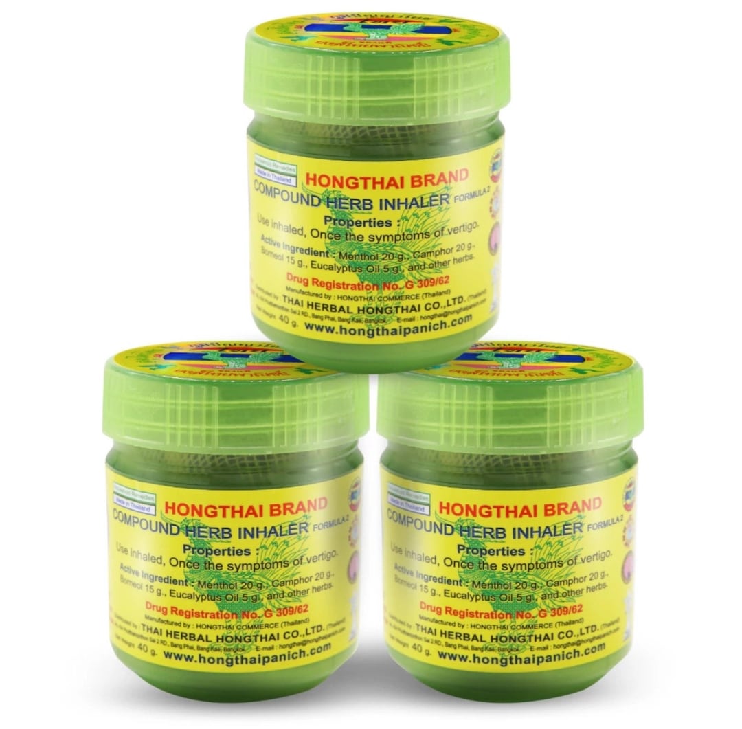 3 X Hong Thai Inhaler the Best Inhaler in the World - Etsy