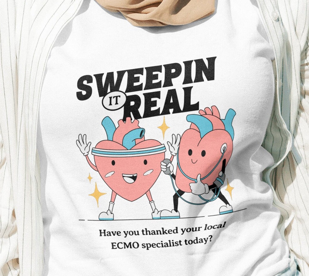ECMO Specialist Tshirt Thank You CVICU Nurse Gift Ecmo Nurse Retro ...