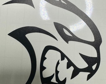 Fits 2015-2020 Dodge SAMURI Ninja Decal Dodge Challenger Charger Hellcat SRT Scatpack Side ...