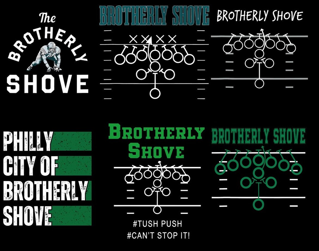 Brotherly Shove Png Philly Eagles Png Football PNG - Etsy