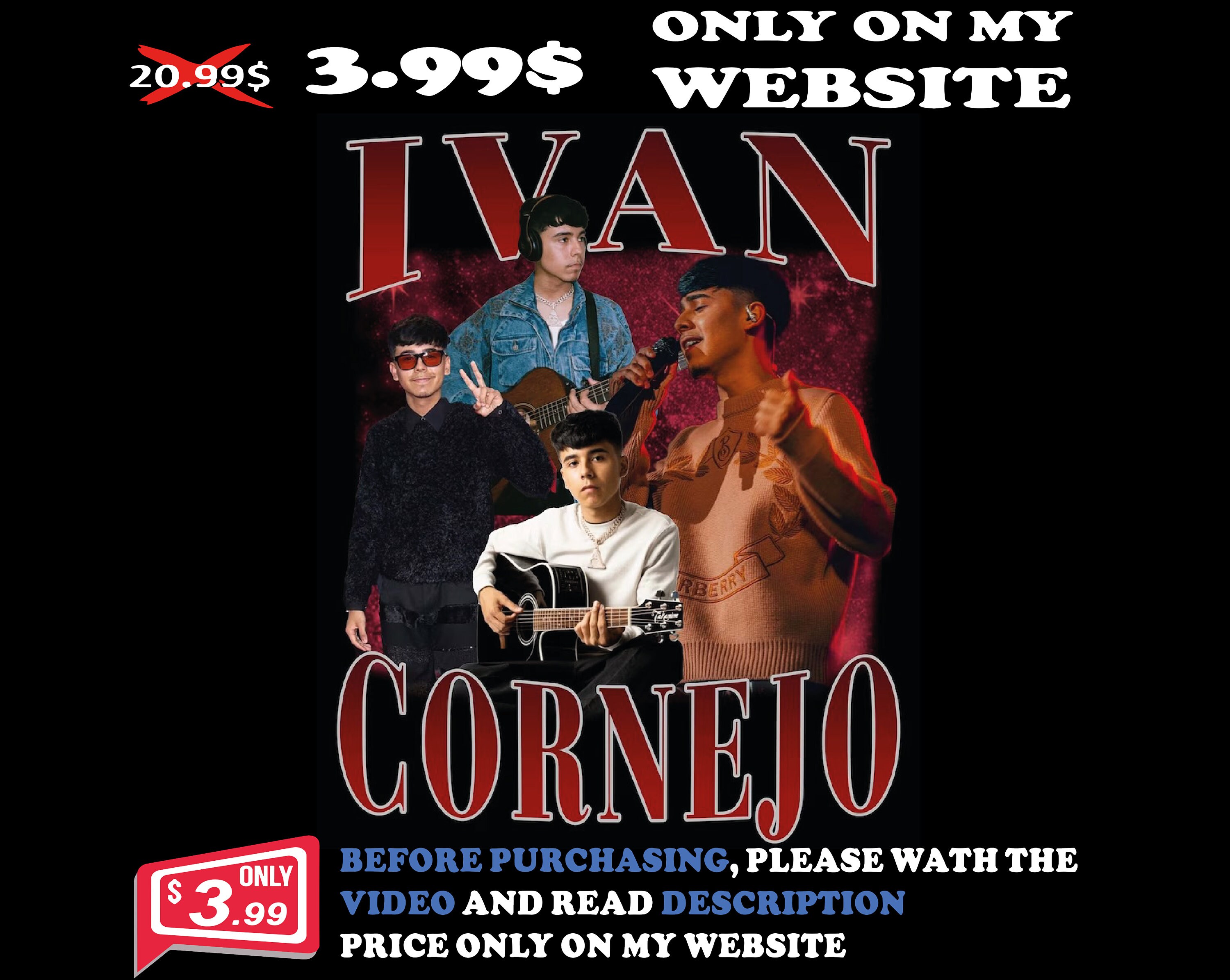 Ivan Cornejo Png Ready to Print Printable Design Hiphop - Etsy