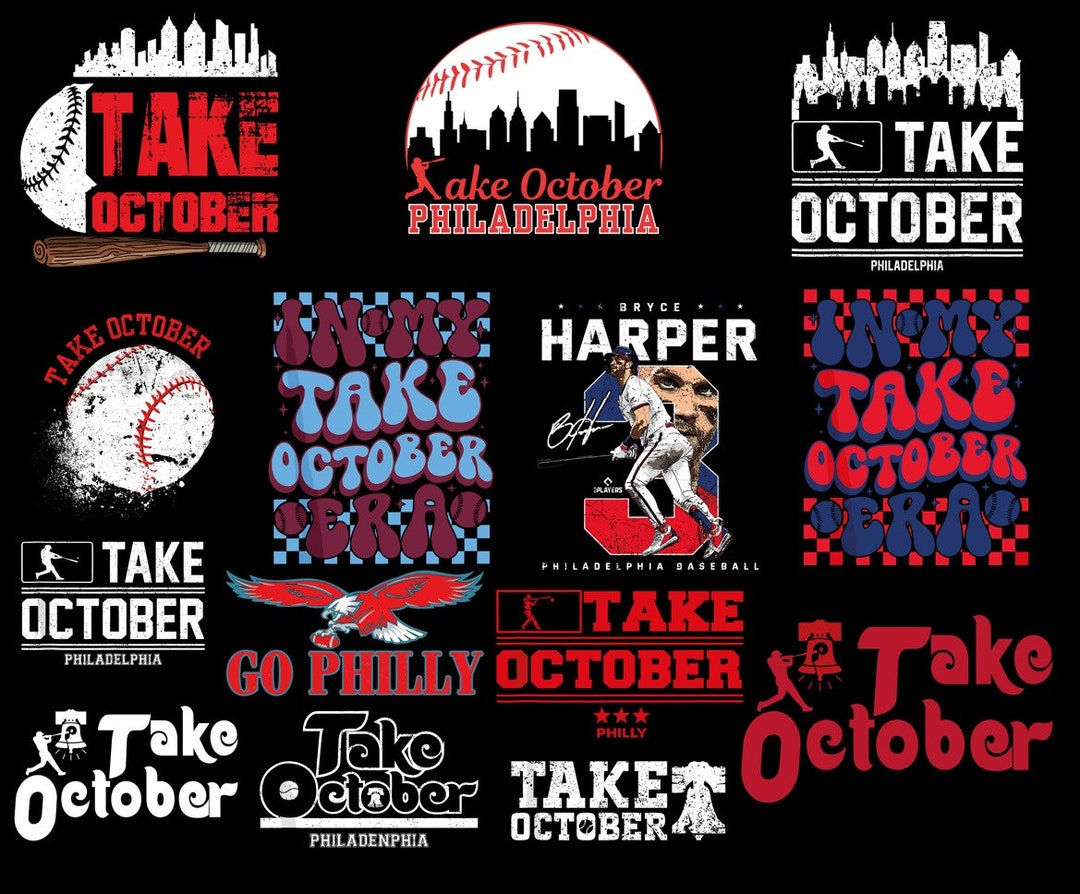 Phillies Take October Png Phillies 2023 Red October Png Shirt - Etsy
