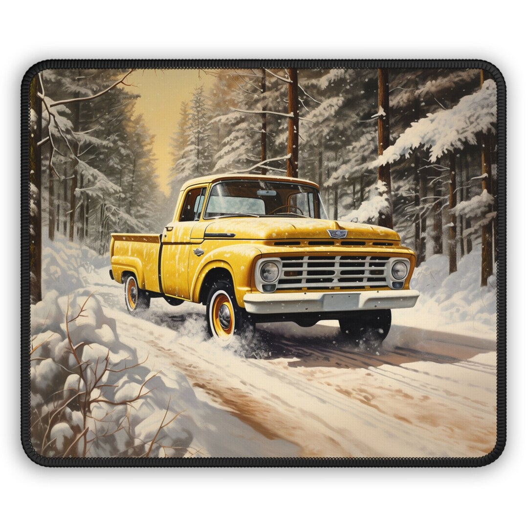 Gregg Kemp Original Art Mousepad, Vintage Truck Mousepad, Classic Car ...