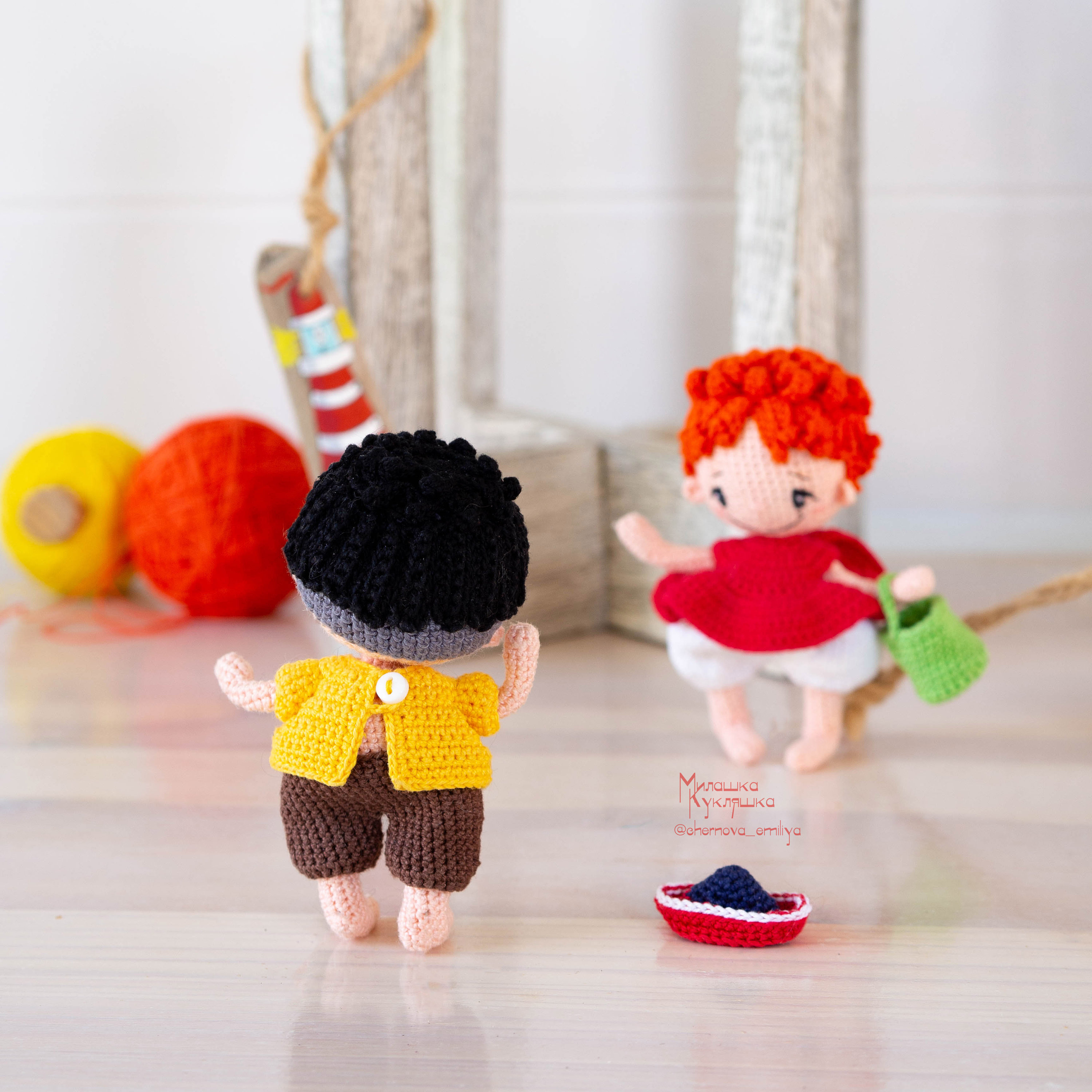 Crochet Boy Doll PATTERN: Amigurumi With Boat, Removable Clothes (PDF ...