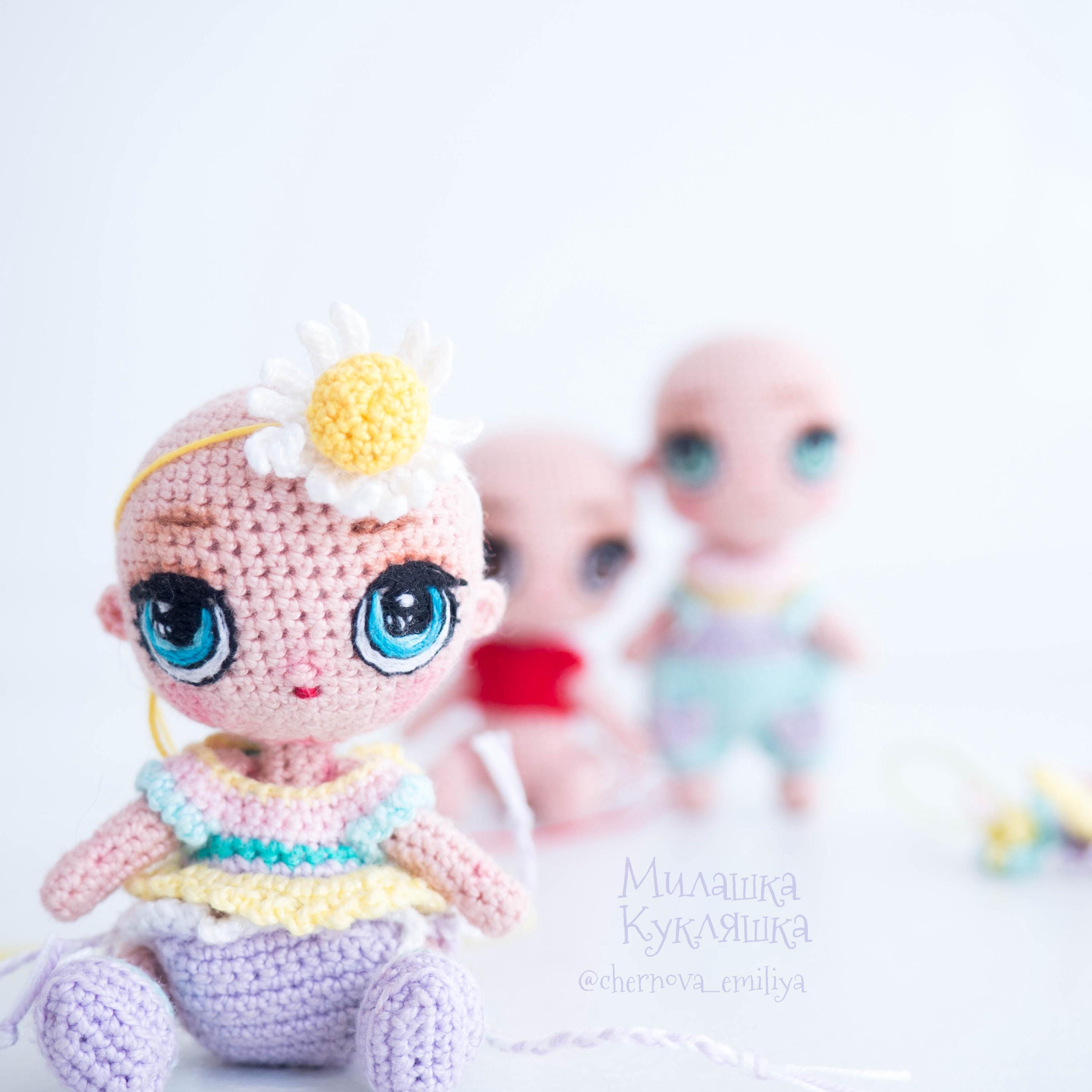 Crochet Pattern: Baby Doll Amigurumi With Clothes (PDF Pattern) - Etsy