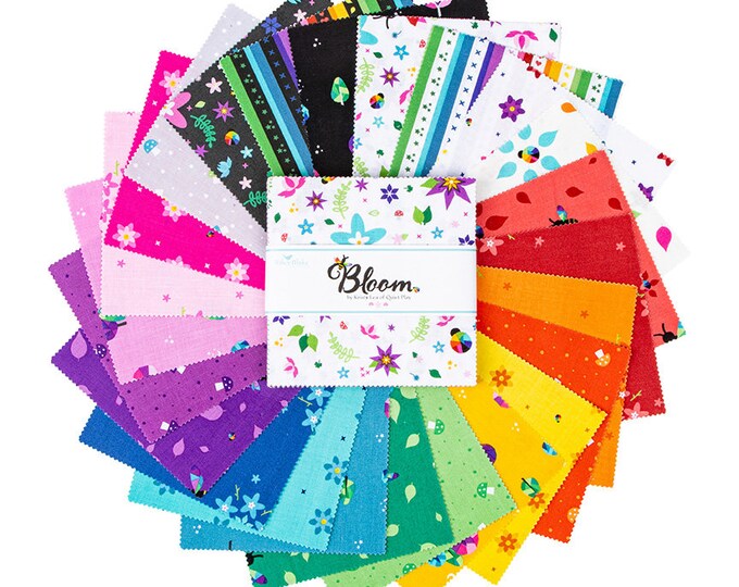 Bloom 5" Stacker (5-14980-42) by Kristy Lea for Riley Blake Designs - Etsy