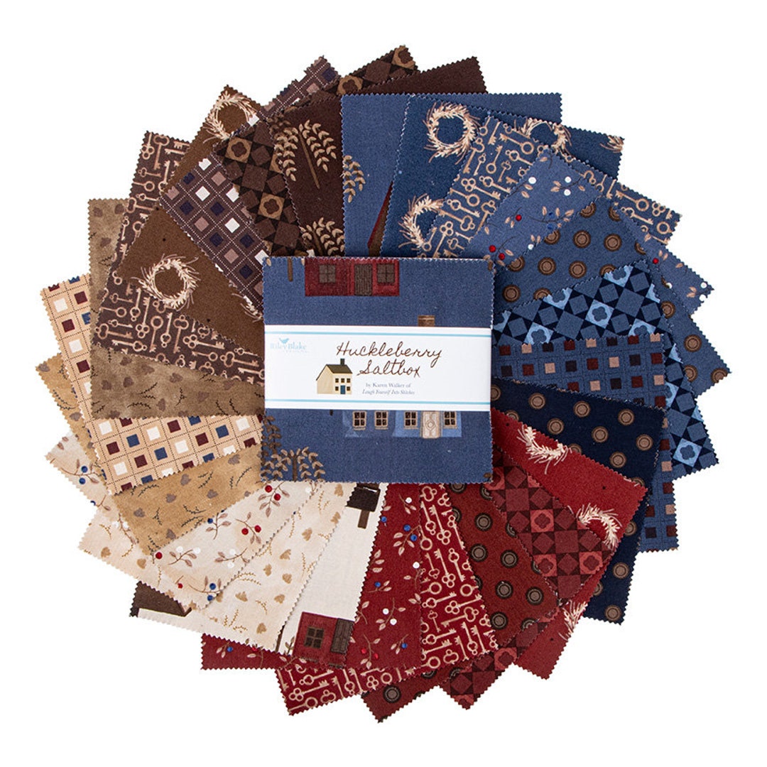 Huckleberry Saltbox 5" Stacker (5-14350-42) by Karen Walker of Laugh ...