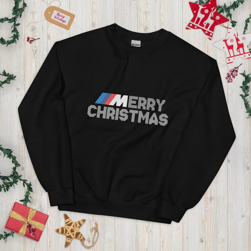 Bmw Sweatshirt Christmas - Etsy
