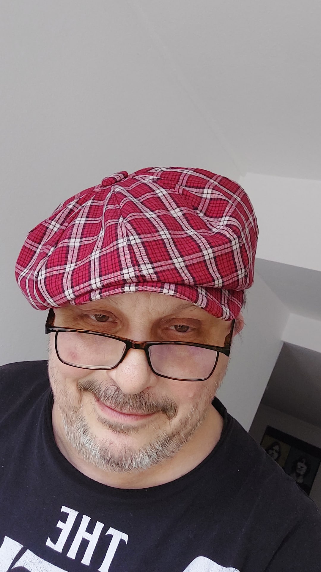 Red Checkered Cap, Three Sizes - Etsy