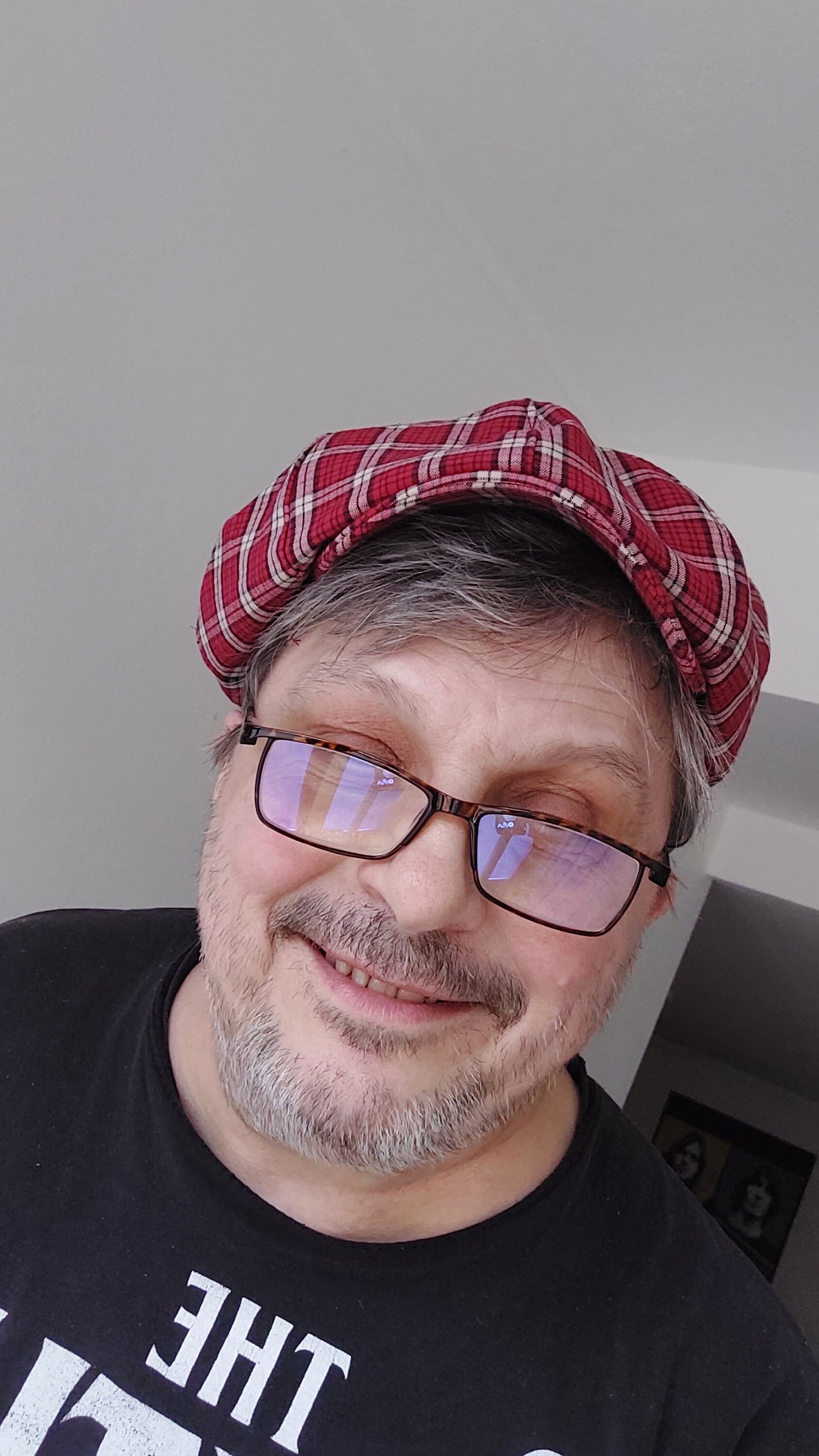 Red Checkered Cap, Three Sizes - Etsy