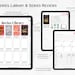 Digital Reading Journal, Book Review & Reading Tracker, Goodnotes ...
