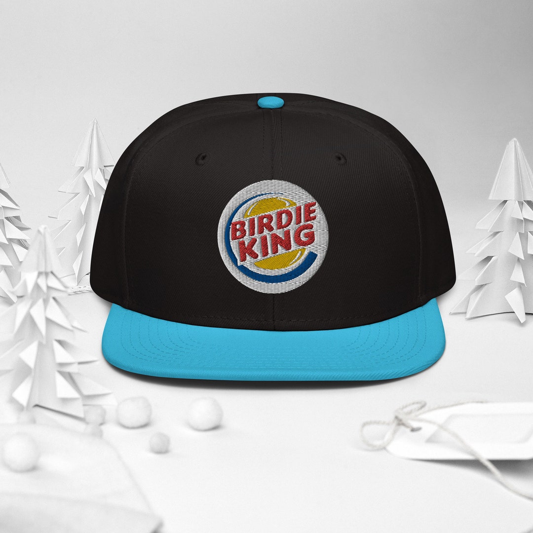 Snapback Hat Disc Golf Birdie King - Etsy