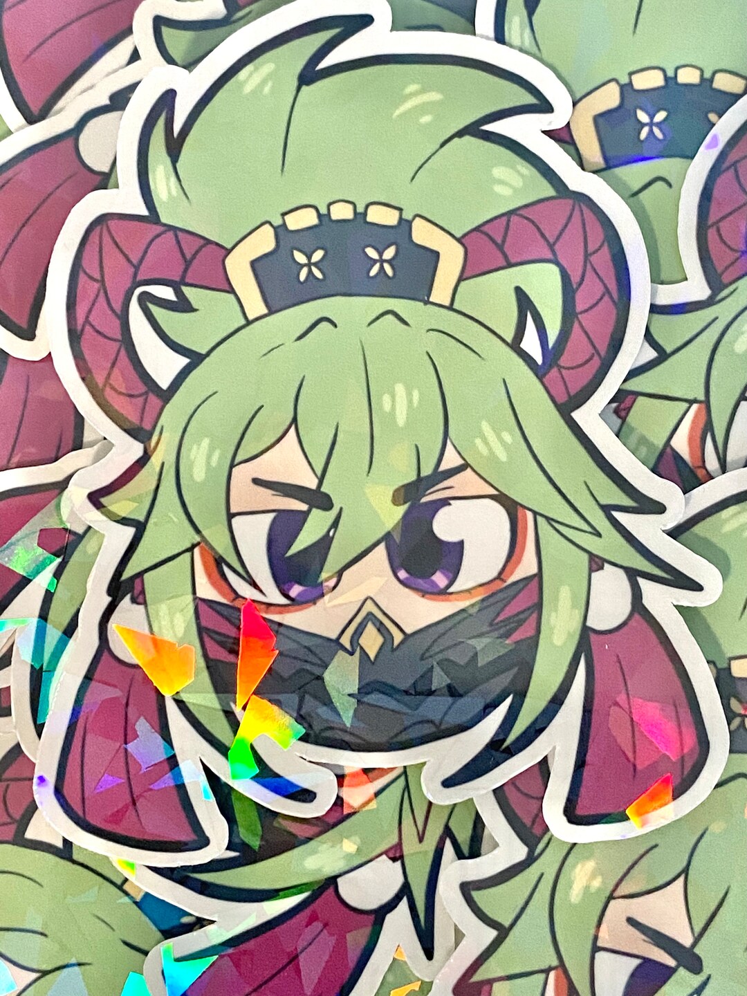 Genshin Impact Kuki Shinobu Sticker - Etsy