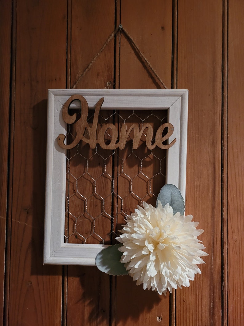 Chicken Wire Sign - Etsy