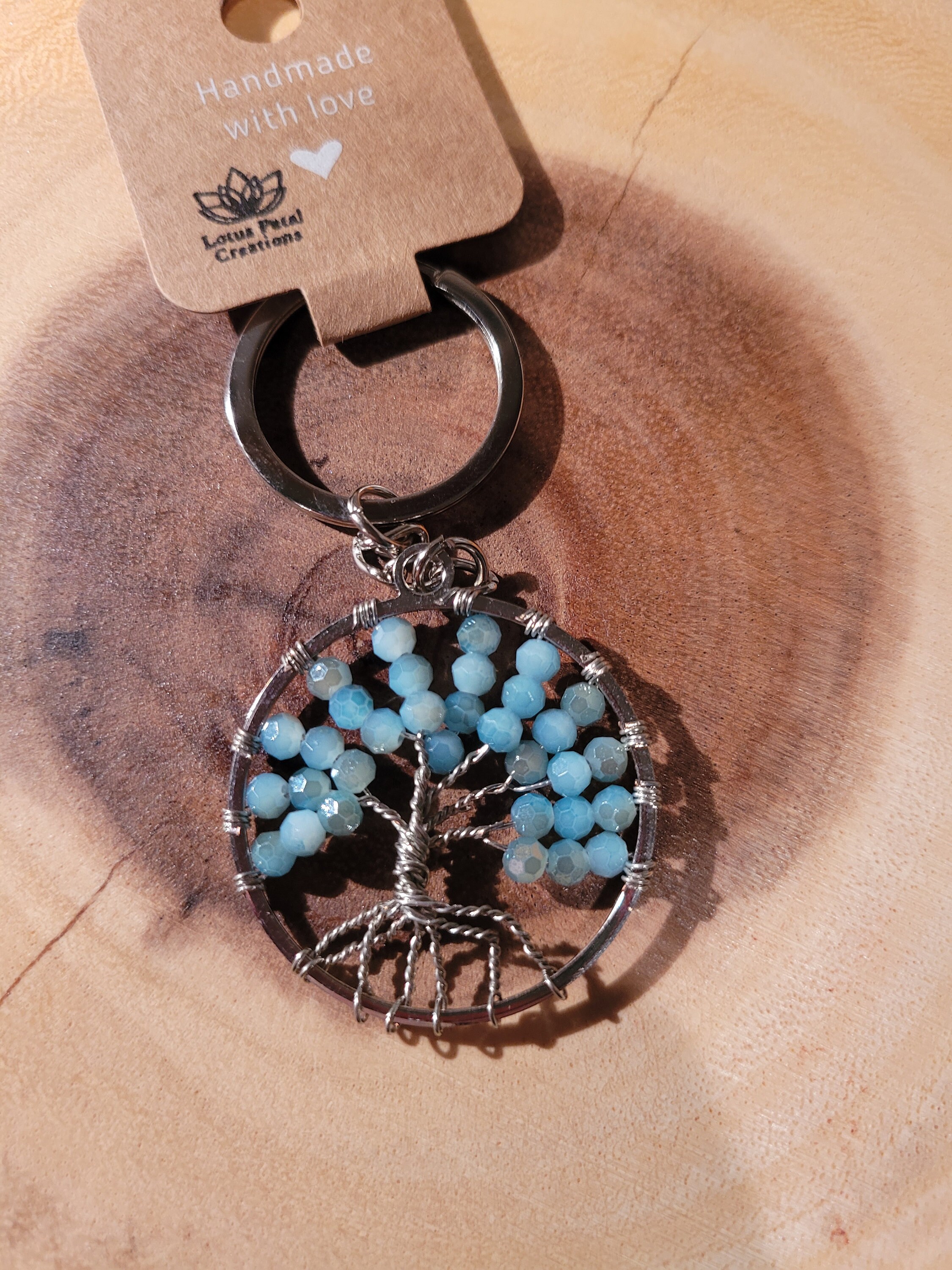 Handmade Tree of Life Keychains - Etsy