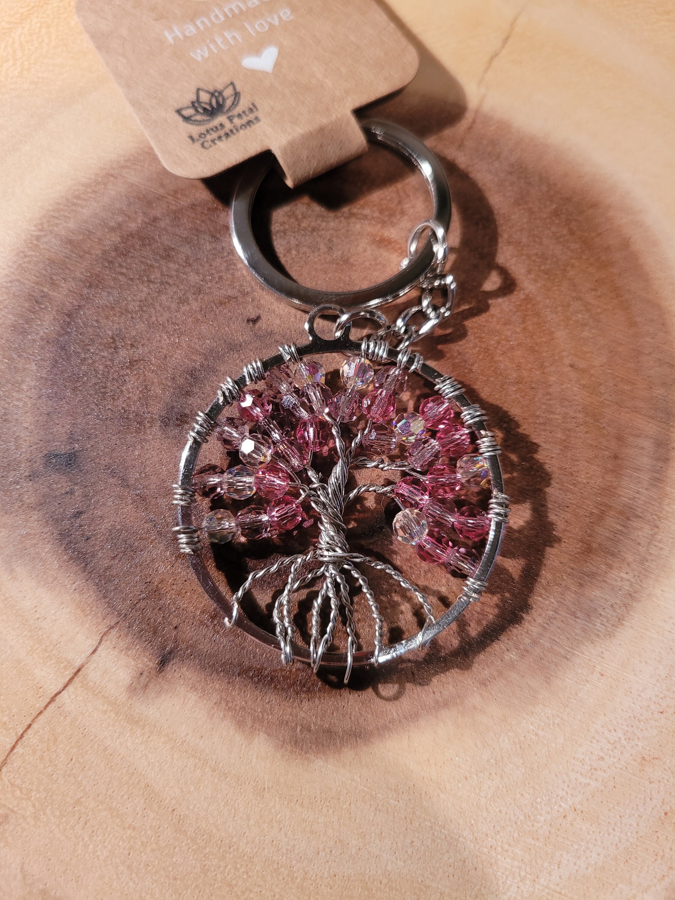 Handmade Tree of Life Keychains - Etsy