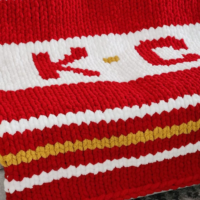Crochet Kansas City Chiefs Pattern - Etsy