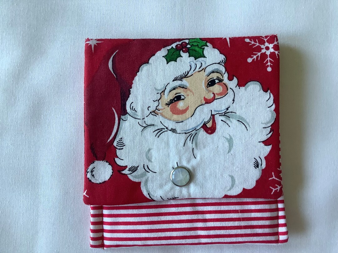 Christmas Santa Wallet - Etsy