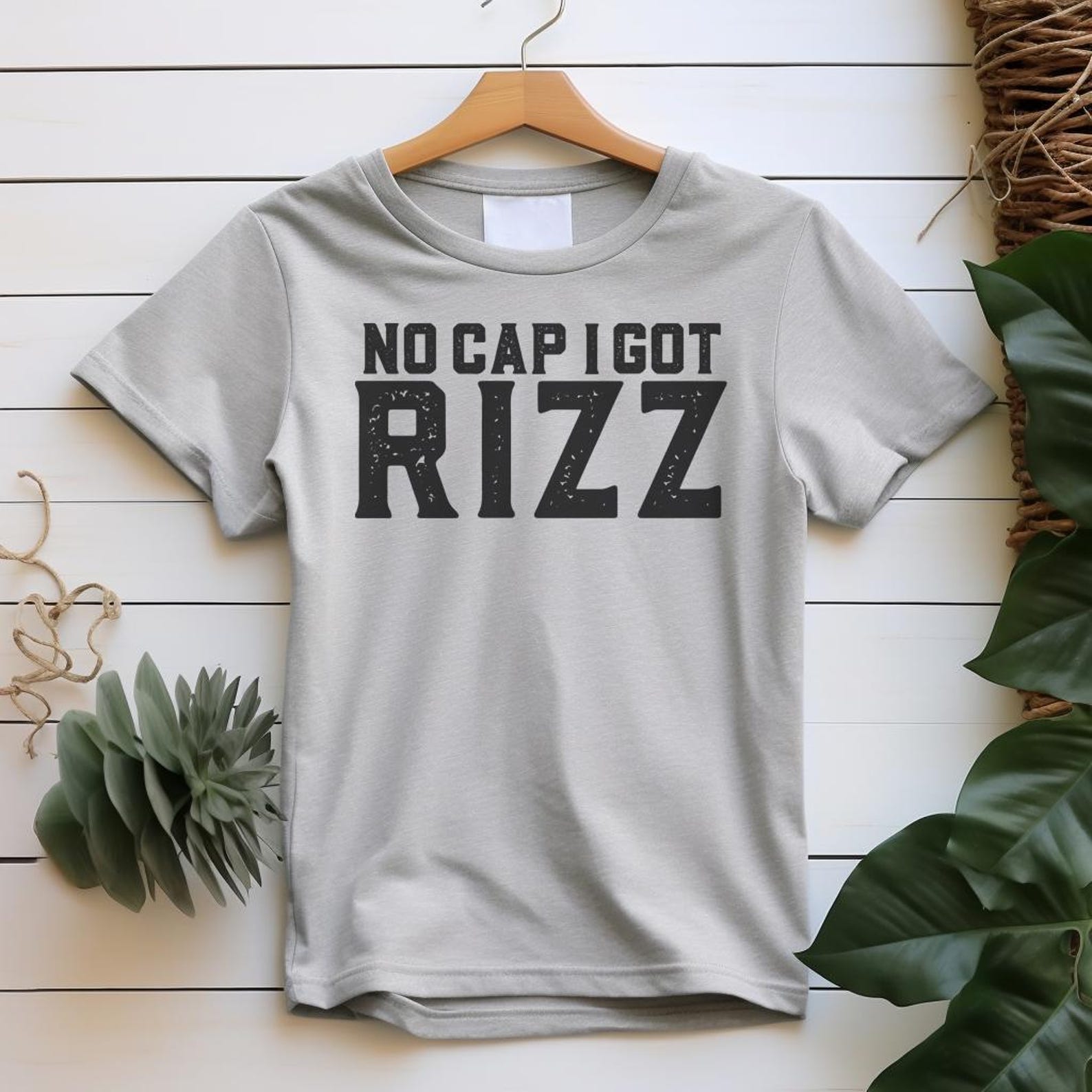 No Cap I Got Rizz Teen Gen Z Middle School Funny Slang Hoodie ...