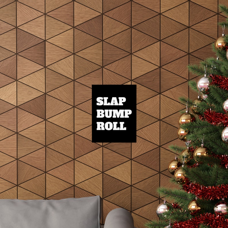 Jiu Jitsu Slap Bump Roll Matte Vertical Posters, Jiu Jitsu Poster, Bjj ...