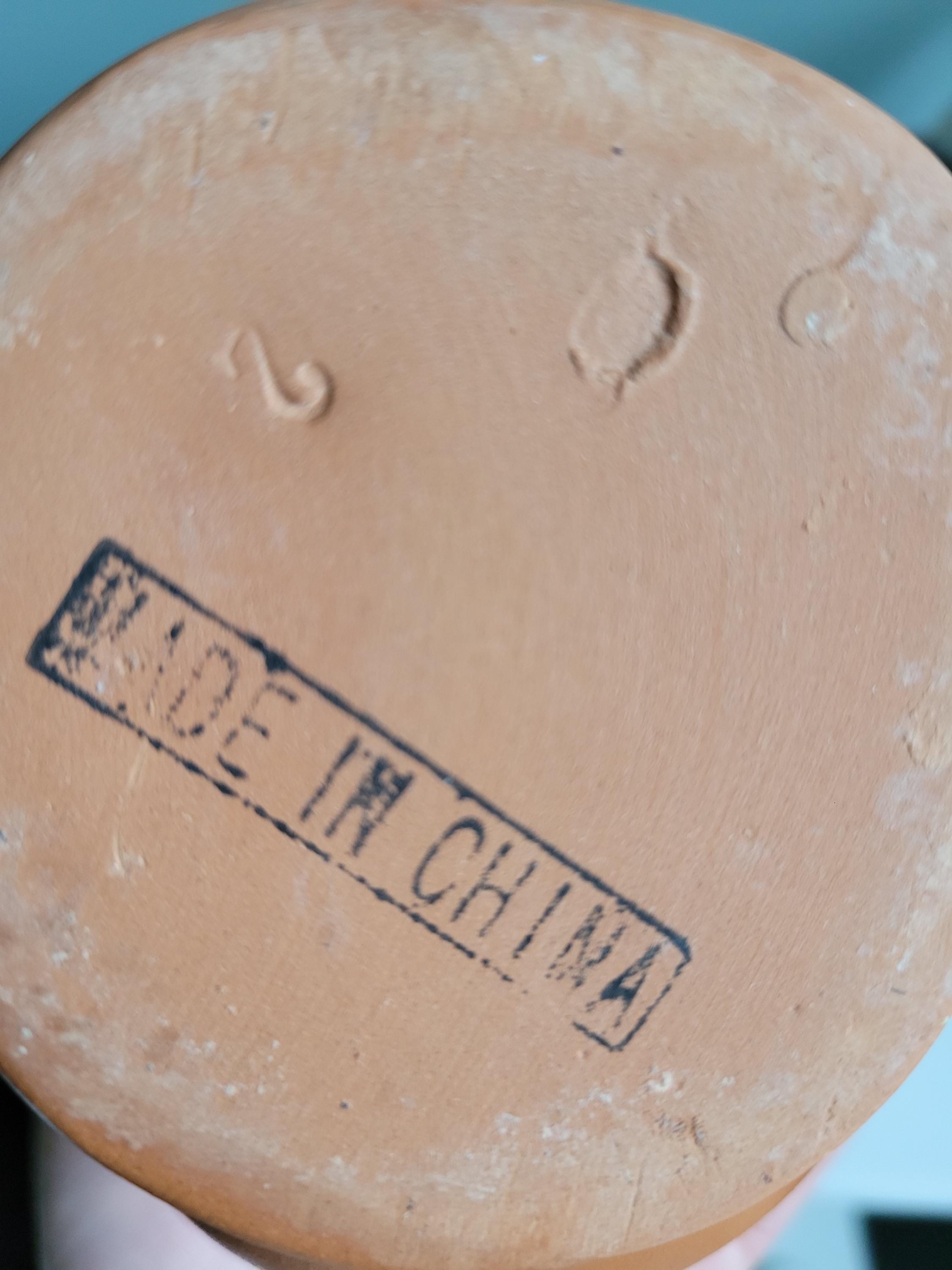 Chia Pet Guy With Seed Pack, Decorative Pottery Planter, Novelty Gift ...