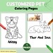 Step by Step Drawing Activity, Easy Coloring Page for Kids, Printable ...