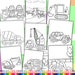 Vehicle Coloring Pages, Construction Jpeg Printable Page, Vehicle ...