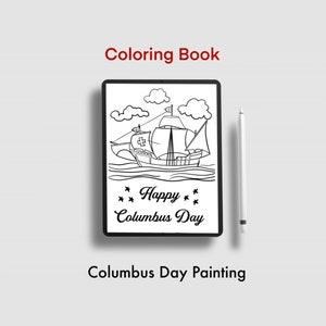 Columbus Day Jpeg Image Digital Download, Happy Columbus Day Bundle ...