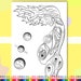 Birth Affirmation Coloring Page, Pregnancy Coloring Page, Motherhood ...