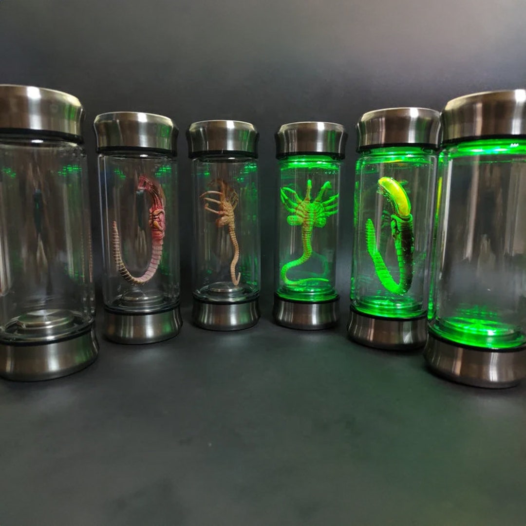 Alien Jar Xenomorph Specimen Facehugger Embryo Glass Jar Movie - Etsy