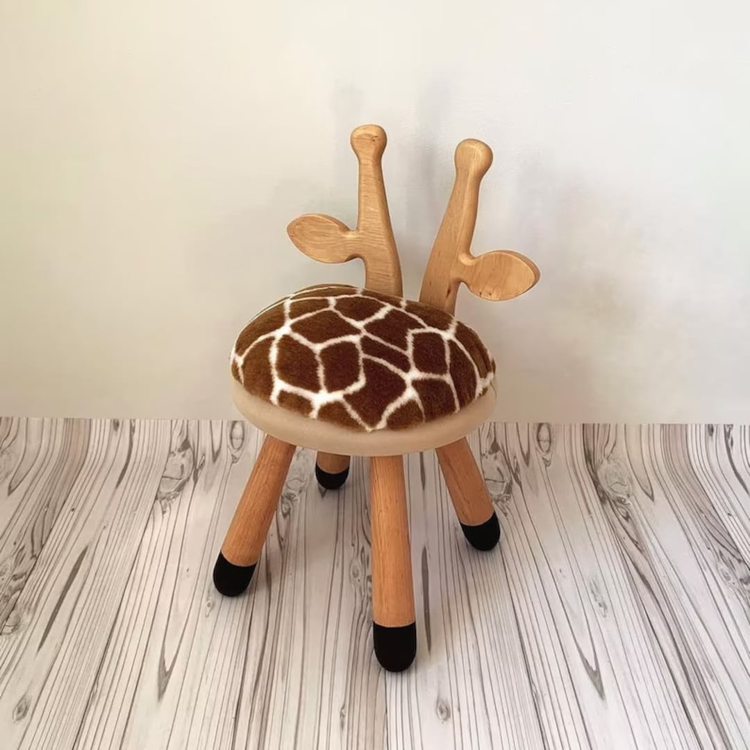 Premium Quality Children's Wooden Animal Chairs Chair - Etsy
