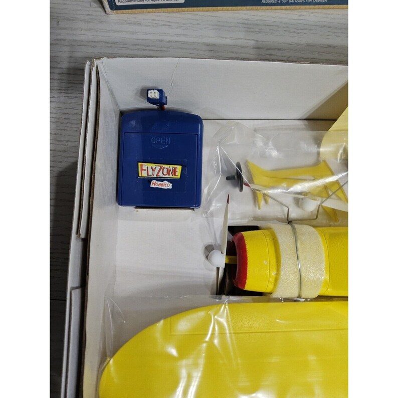 Classic Biplane Kit Flyzone Hobbico HCAA0250 Free Flight Electric ...