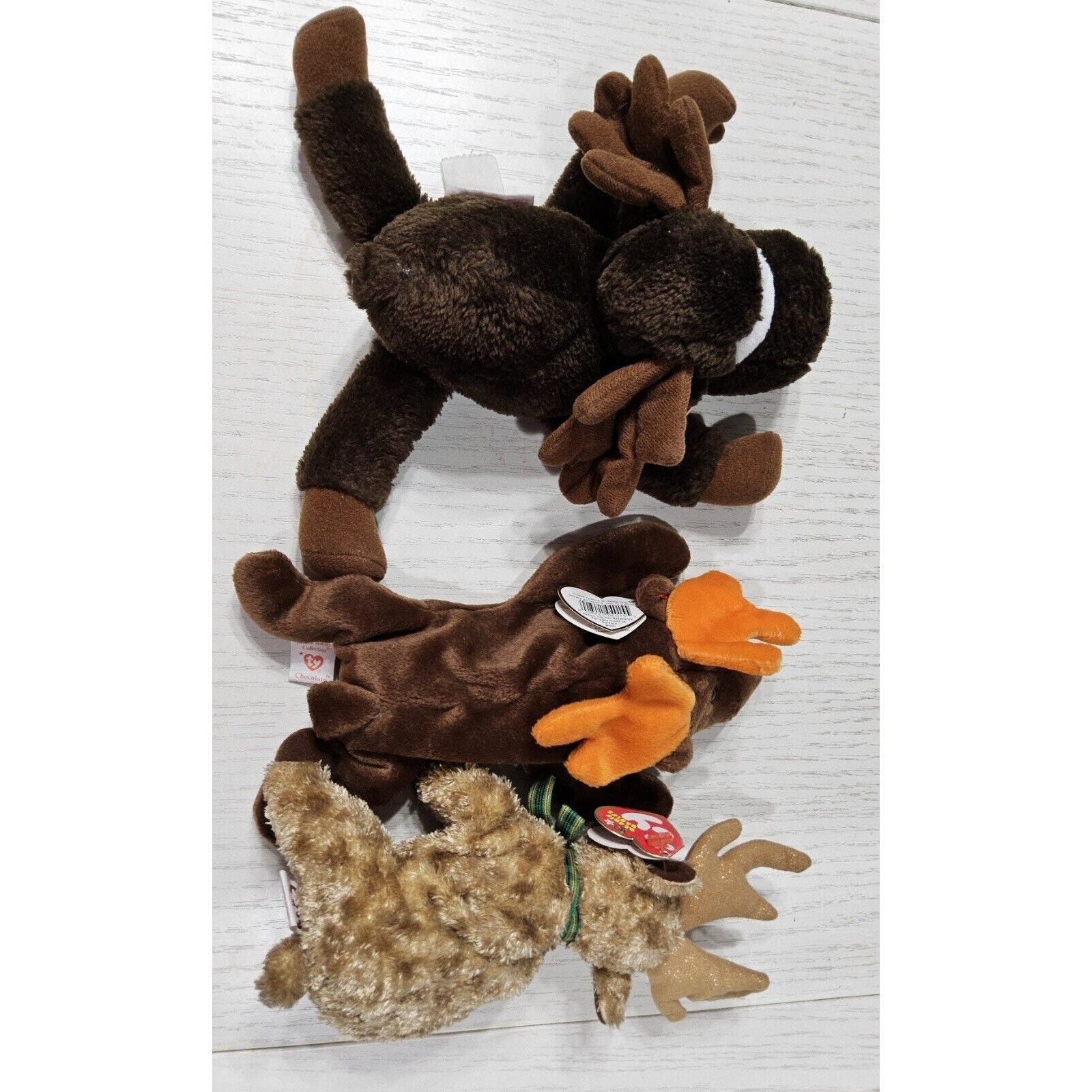 6 Plush Animal Stuffed Toy Christmas Moose Boyd Dakin Ty Rudy - Etsy