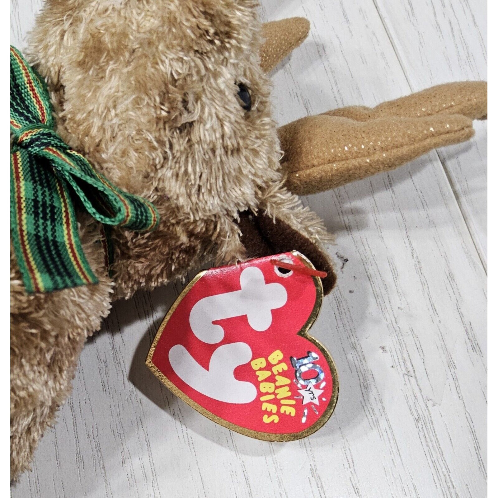 6 Plush Animal Stuffed Toy Christmas Moose Boyd Dakin Ty Rudy - Etsy