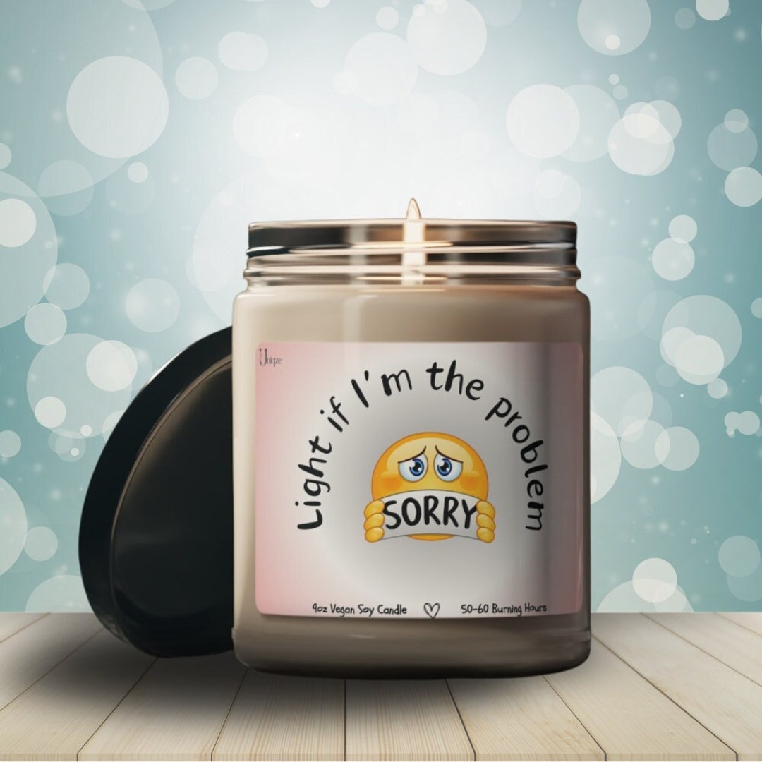 Light If I'm the Problem, Emoji, Problem Solving, Sorry Gift, Apology ...