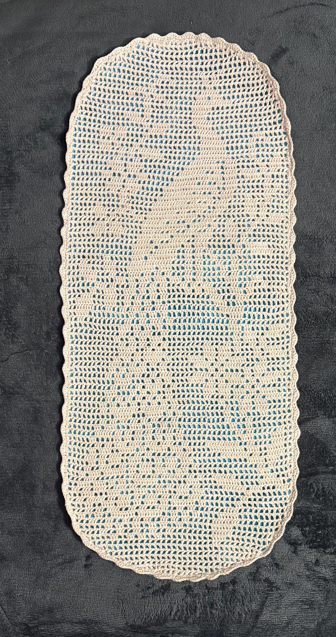 Peacock Filet Crochet - Etsy