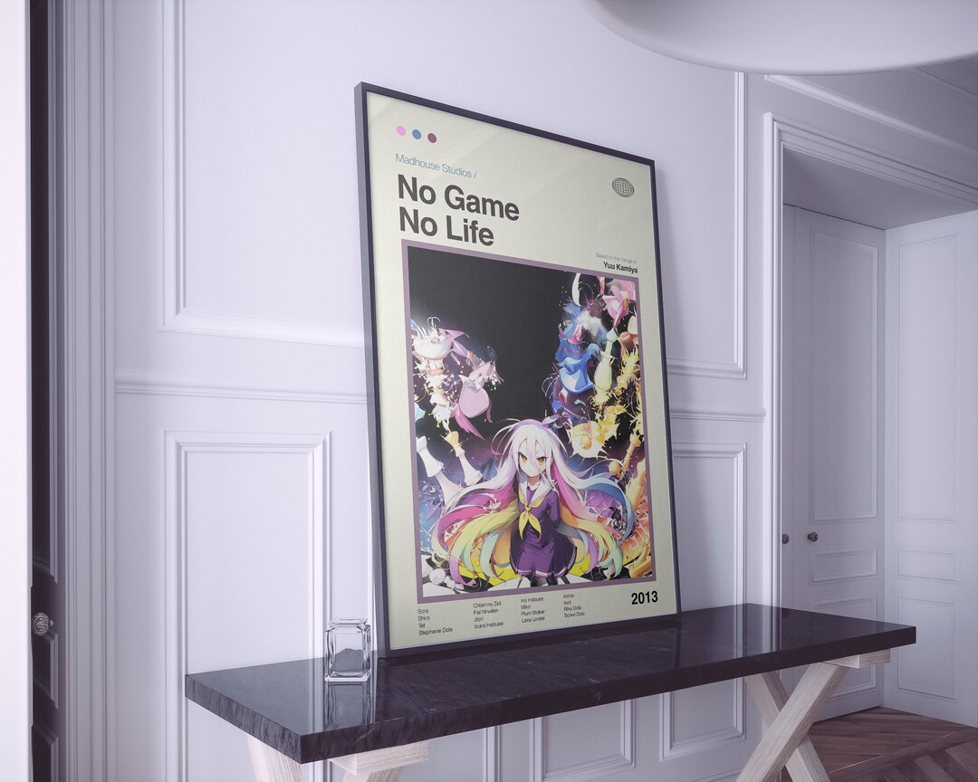 No Game No Life Poster No Game No Life Print Anime Poster Anime Manga ...