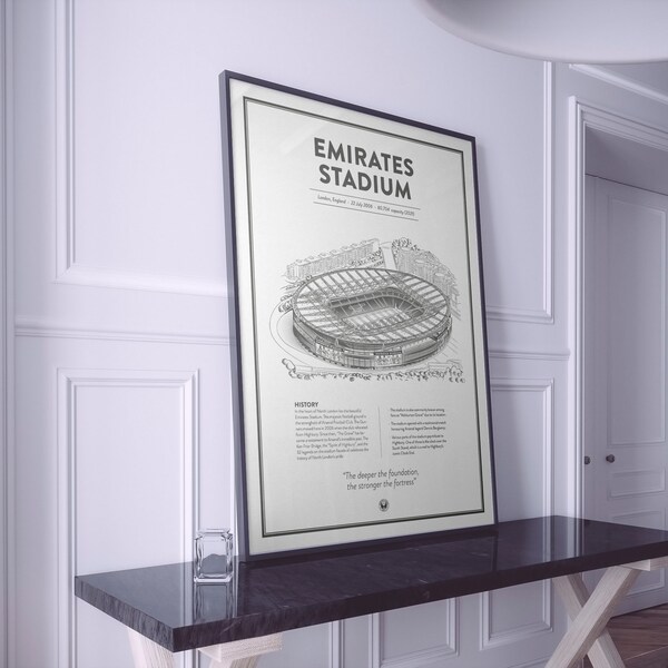 Emirates Stadium - Etsy