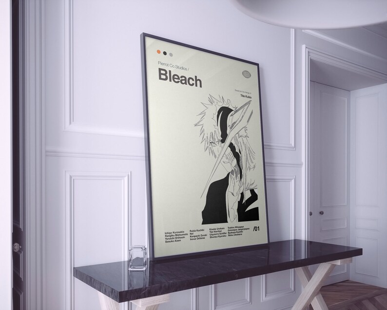 Bleach Poster Bleach Print Anime Poster Anime Manga Art Print ...