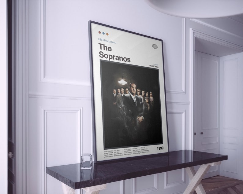 Mafia Series Poster Mafia Print Movie Poster Vintage Retro Art ...