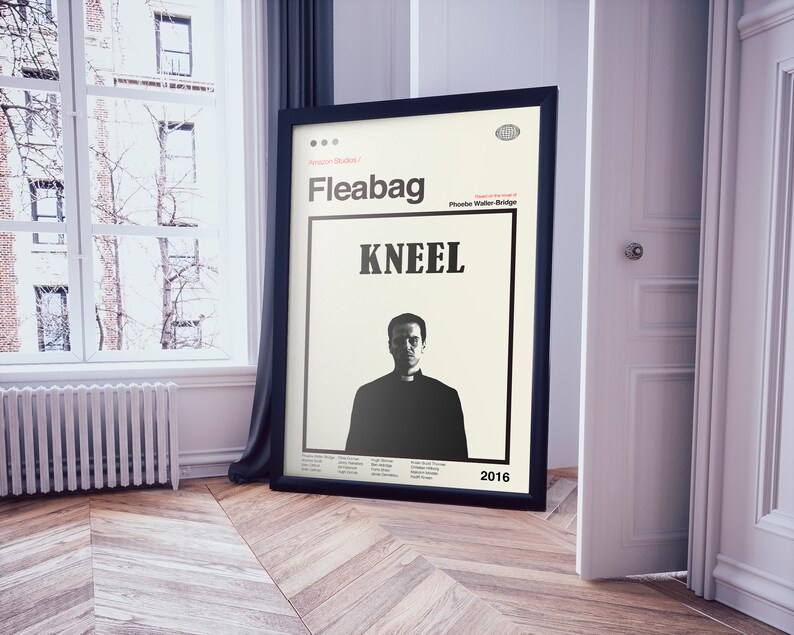 Fleabag Poster Fleabag Print TV Series Poster Vintage Retro Art Print ...