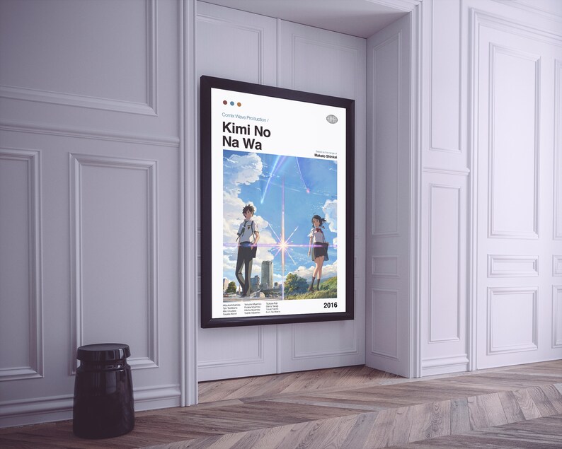Your Name Poster Kimi No Na Wa Print Anime Manga Poster Film Art Print ...