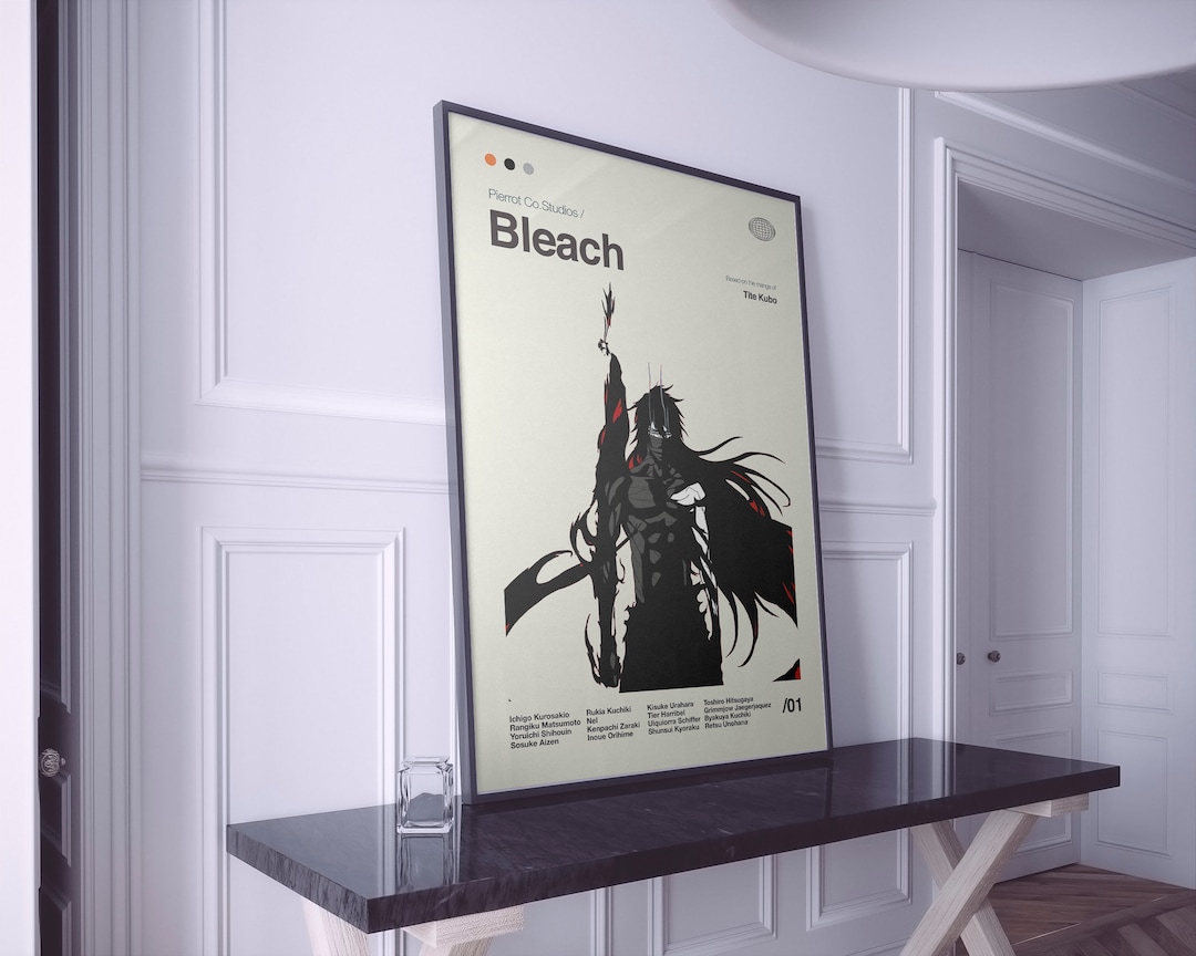Bleach Poster Bleach Print Anime Poster Anime Manga Art Print ...